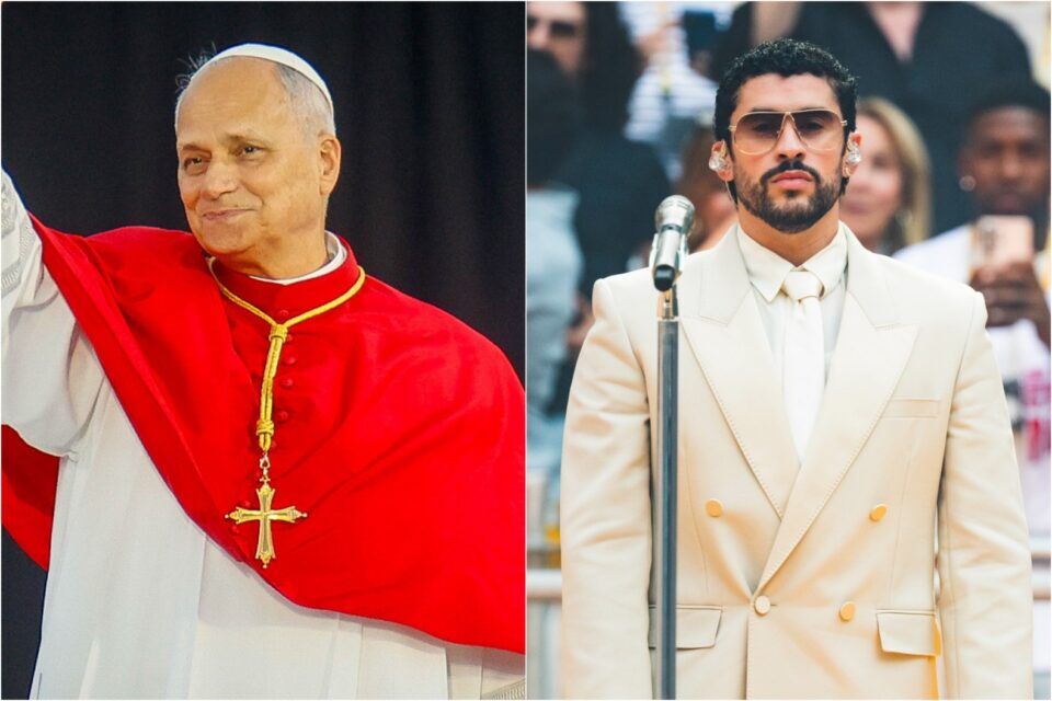 The Pope and Bad Bunny Linked Up in Spain